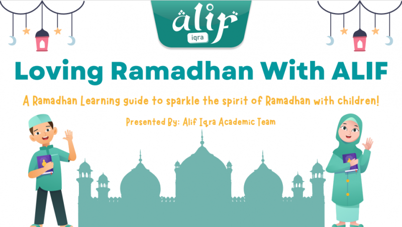 Alif Iqra Ramadhan Learning Guide - Belajar Ngaji untuk Anak dan Dewasa