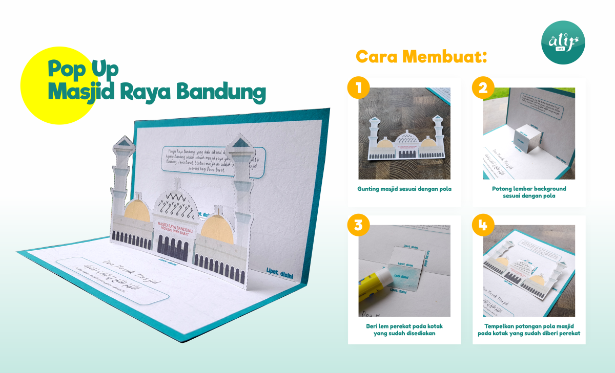 Lets Make a Pop Up Mosque - Belajar Ngaji untuk Anak dan Dewasa
