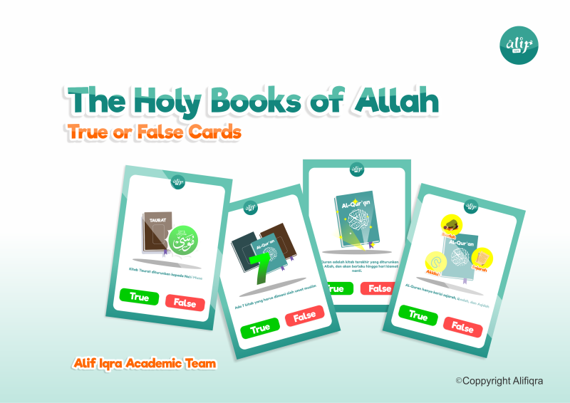 Faith in 4 Holy Books of Allah - Belajar Ngaji untuk Anak dan Dewasa