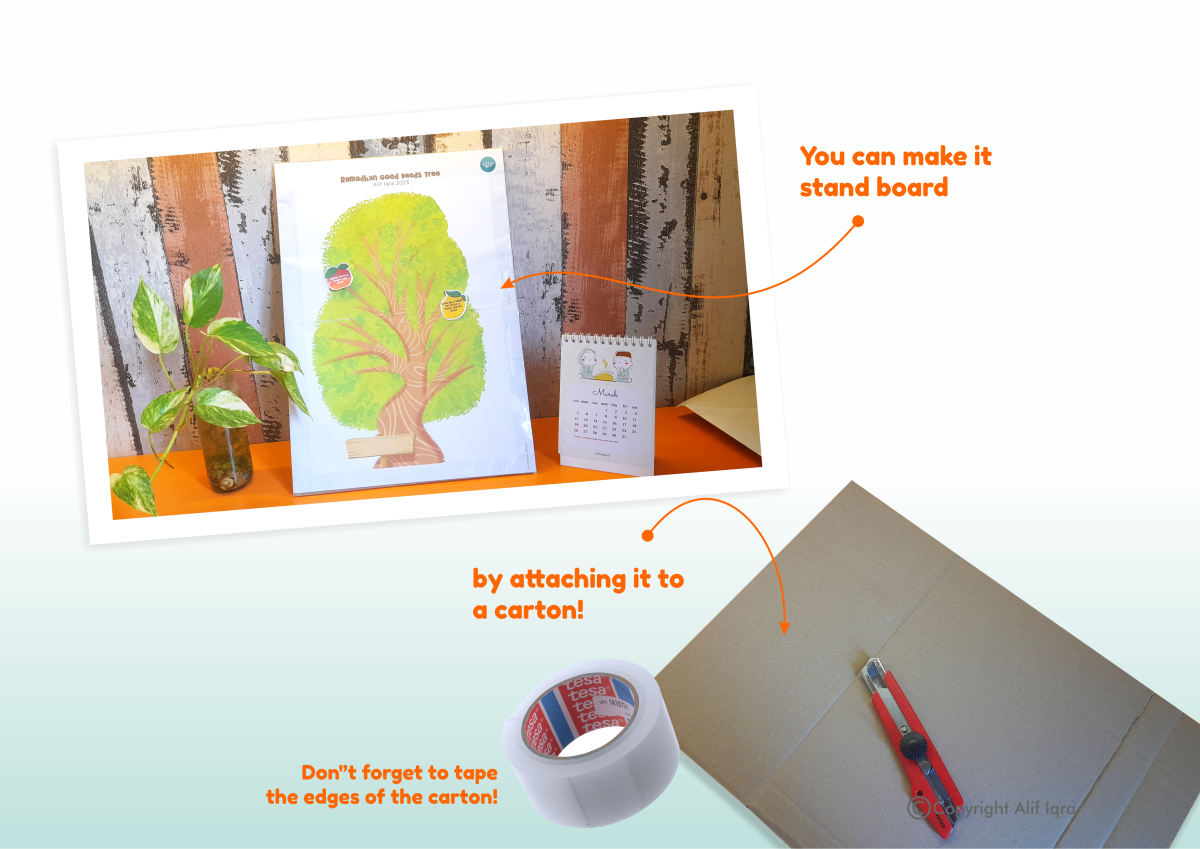 Ramadan Good Deeds Tree - Belajar Ngaji untuk Anak dan Dewasa